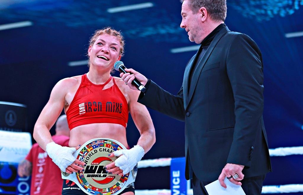 Untergriesbacher Kickboxerin Michaela Michl hat erfolgreich ihren WM ...