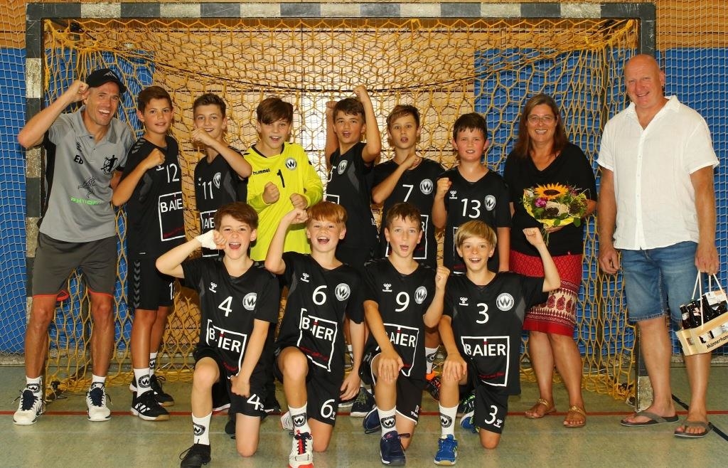 Burghauser Handball-D-Jugend steigt in die Bezirksoberliga auf