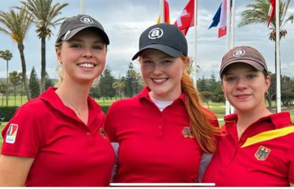 Golferin Marie-Agnes Fischer gewinnt mit Deutschland Bronze